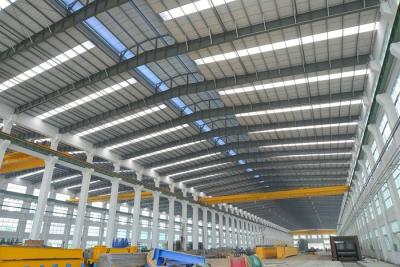 中国 AWS のアルキド ペンキの管状の鉄骨構造、BS、EN、ISO は証明します 販売のため