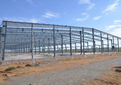 中国 経済的で、典型的な研修会の鉄骨構造3000㎡の赤い色GBの標準 販売のため