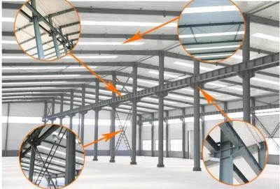 中国 Q355プレハブの鋼鉄倉庫 販売のため