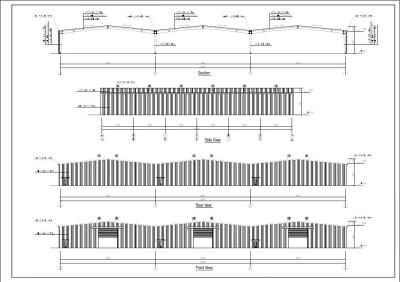 中国 PKPMの倉庫の鉄骨構造 販売のため