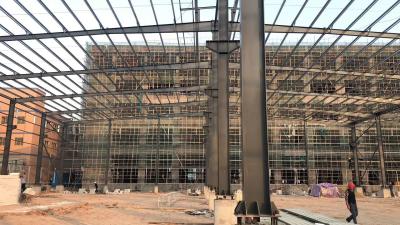 China het Pakhuis van de het Staalstructuur van 40HQ D20 met de Kraan van de Kraagsteensteun Te koop