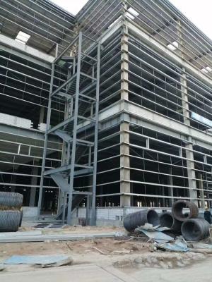 China 40HQ Structuur van het het Pakhuisstaal van de ladingsq235b de Multivloer Te koop