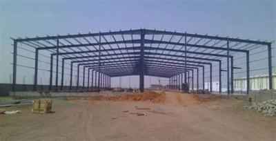 China O painel de sanduíche Q355B pré-fabricou a construção de aço da oficina à venda