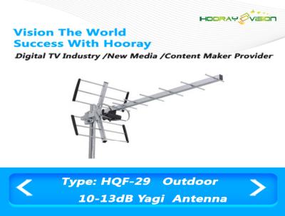 Cina 13dB all'aperto amplificato 470Mhz ~ 862Mhz antenna YAGI della radio di frequenza ultraelevata DVB DTV in vendita