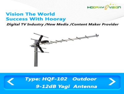 Cina Ceppo all'aperto di impedenza di 75 ohm dell'elemento dell'antenna YAGI multi- di frequenza ultraelevata periodico in vendita