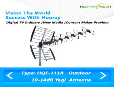 Cina Modo orizzontale di polarizzazione dell'antenna senza fili direzionale del Yagi da 75 ohm in vendita
