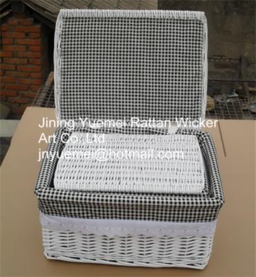 China 2016 new style wicker storage basket L S size for sale