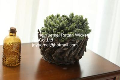 China 2016 new style wood piece garden baskets round shape for sale