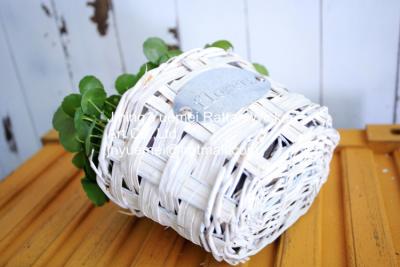 China 2016 new style wicker garden baskets round shape willow garden plants basket wood piece for sale