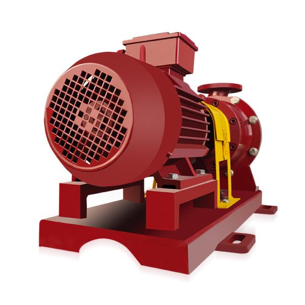Pompa centrifuga a azionamento magnetico accoppiato per applicazioni a flusso elevato