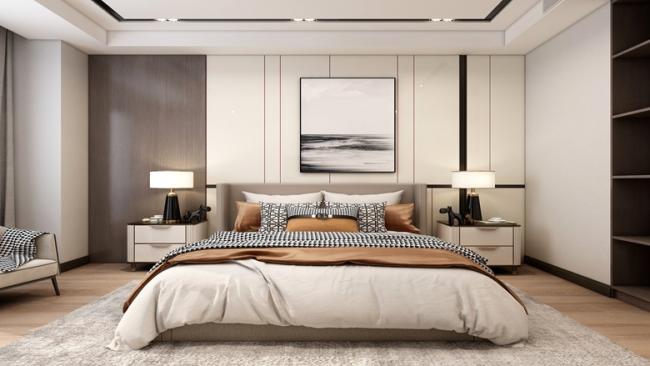 Decorative paper application on furniture surface