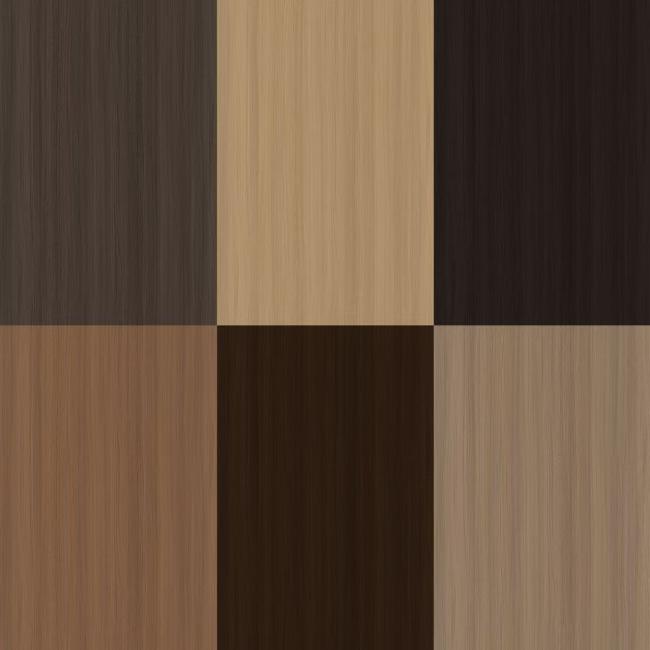 Custom printed decorative paper sample showing wood grain pattern