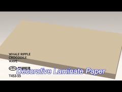 Abstract Design Furniture Decorative Paper For Wooden Board Surface Finishing