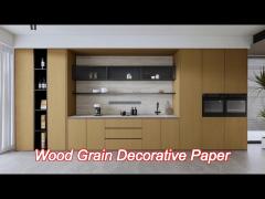 Customizable Wood Grain Decorative Paper MDF Boards Printed Decor Paper