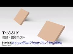 gravure printing decorative paper for furniture fabric texture decorative base paper