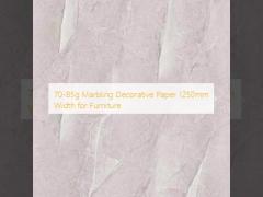 70-85g Marbling Decorative Paper 1250mm Width for Furniture