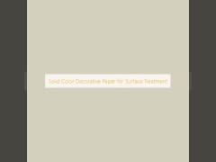 70-85g Solid Color Decor Paper 1250mm for Furniture Lamination
