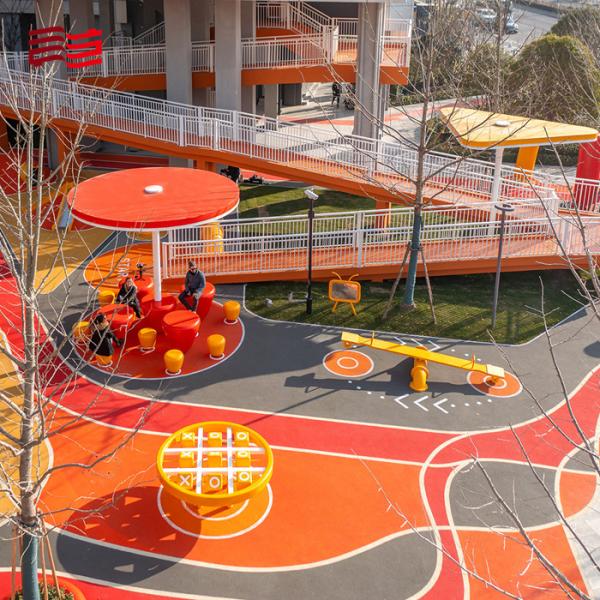 Quality Outdoor Children's Playground Play and Decoration Planning with Custom Print for sale