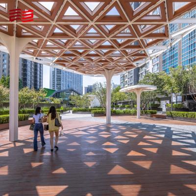 China Pavilhão de arte escultural de aço inoxidável com exterior personalizado e técnica de soldagem à venda