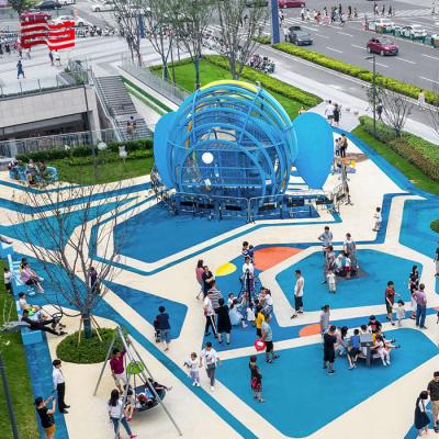 Cina Mercato europeo Parco giochi Costruzione di attrezzature per la scultura e progettazione di parco giochi in vendita