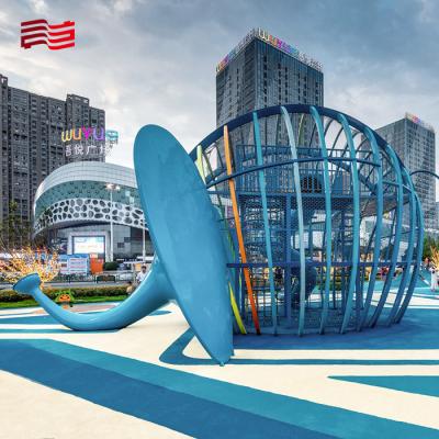Cina Mercato europeo Parco giochi Costruzione di attrezzature per la scultura e progettazione di parco giochi in vendita