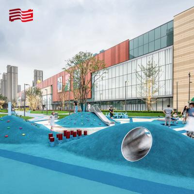 Cina Mercato europeo Parco giochi Costruzione di attrezzature per la scultura e progettazione di parco giochi in vendita