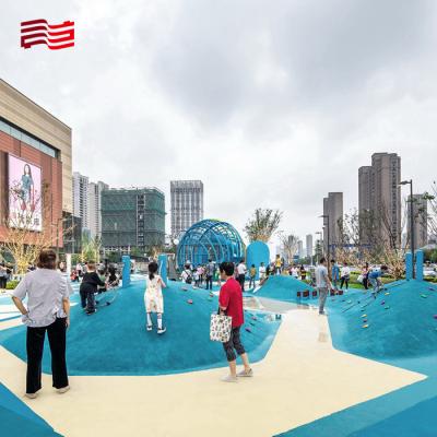 Cina Mercato europeo Parco giochi Costruzione di attrezzature per la scultura e progettazione di parco giochi in vendita