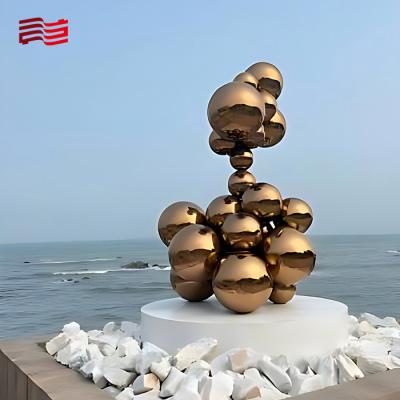 中国 1 ステンレス スチール メタル ボール と ミラー テクノロジー で 彩色 印刷 方法 の 彫刻 販売のため