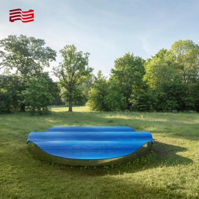 Cina Sedia d'arte Paesaggio Nuvole blu Parco di sculture Scultura decorativa in stile modernistico in vendita