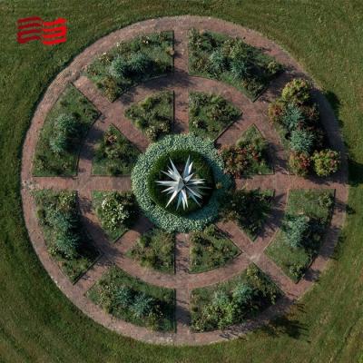 Cina La scultura astratta in metallo combinata con l'arte all'aperto creano un affascinante fascino estetico che lascia un'impronta duratura in vendita