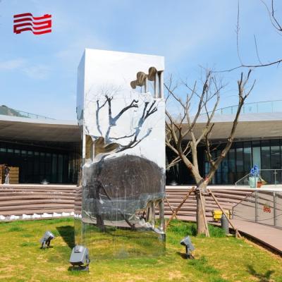 Cina Sculture metalliche all'aperto scintillanti di creatività accendono l'immaginazione e aggiungono vitalità agli spazi aperti in vendita