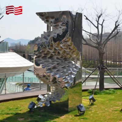 Cina Sculture metalliche all'aperto scintillanti di creatività accendono l'immaginazione e aggiungono vitalità agli spazi aperti in vendita