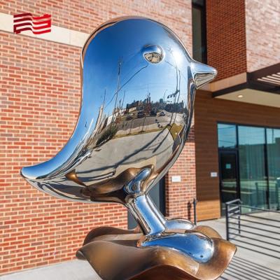 Cina Abstract Metal Outdoor Sculpture With Thoughtful Craftsmanship eleva notevolmente la bellezza naturale dei giardini in vendita