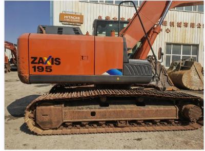 China HITACHI ZX195 Excavadora de rastreador usada 18900kg Operação estável Com 0.91m3 balde à venda