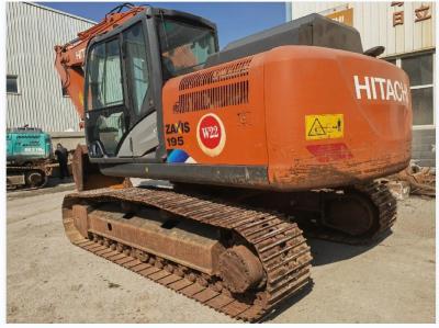 China HITACHI ZX195 Excavadora de rastreador usada 18900kg Operação estável Com 0.91m3 balde à venda