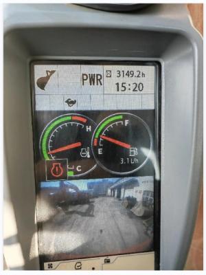 China HITACHI ZX195 Excavadora de rastreador usada 18900kg Operação estável Com 0.91m3 balde à venda