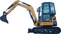 Quality XE27U Mini Excavator EPA Approved Engine Load Sensing Hydraulics for sale