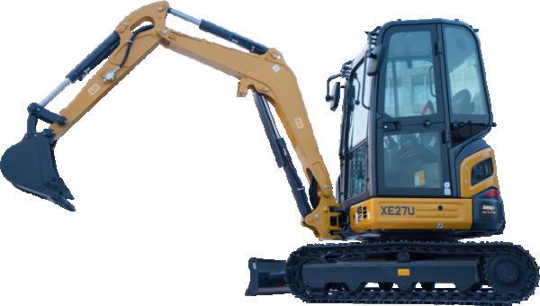 Quality XE27U Mini Excavator EPA Approved Engine Load Sensing Hydraulics for sale