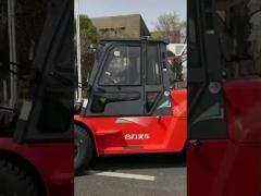HELI 10T Used Forklift Truck Diesel Fuel Energy Saving With High Speed