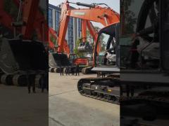 24.5 Tons Doosan DX245 Used Long Reach Excavator Capacity 1.4m3