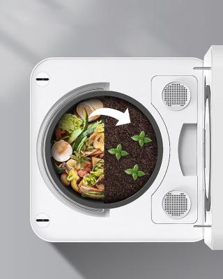 China Electric Compost Bin Kitchen Recycle Odor-free Deodorant Garbage Collector Ordor-free Food Composting  Noise Less Than 45dB for sale