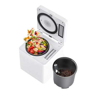 China Smart 2.5 Liters Food Garbage Disposer Machine OEM Supported Smart Waste Kitchen Composter Turning Food Waste to Compost CB FCC for sale