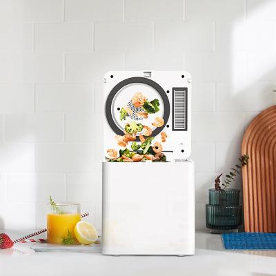 China Electric Food Waste Composter with 2.5L Capacity Turn Waste to Compost with a Single Button Beeco Fertilizer Making Machine for sale