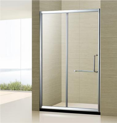 China Custom Made bathroom simple shower door Two sided Movable Doors Sliding Shower Cubicle for sale