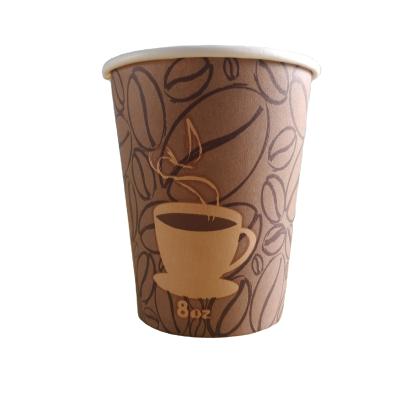 China Eco-friendly customized 8oz disposable paper cup for sale