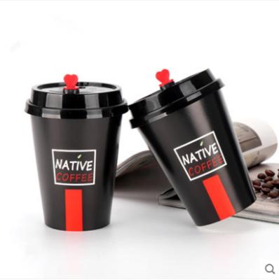China 12 oz black coffee paper cup for milk tea food packing for sale