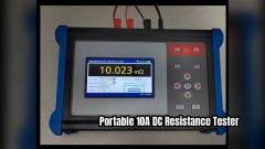 Handheld Portable DC Resistance Tester for Transformer Maintenance