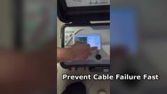 Professional VLF Cable Insulation Tester for Power Utilities