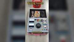 Wiring Operation Tutorial of Power Frequency Withstand Voltage Test Device