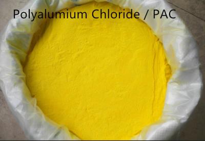 China Cloreto de esclarecimento de Polyalumium do agente da água amarela do pó para o tratamento da água à venda